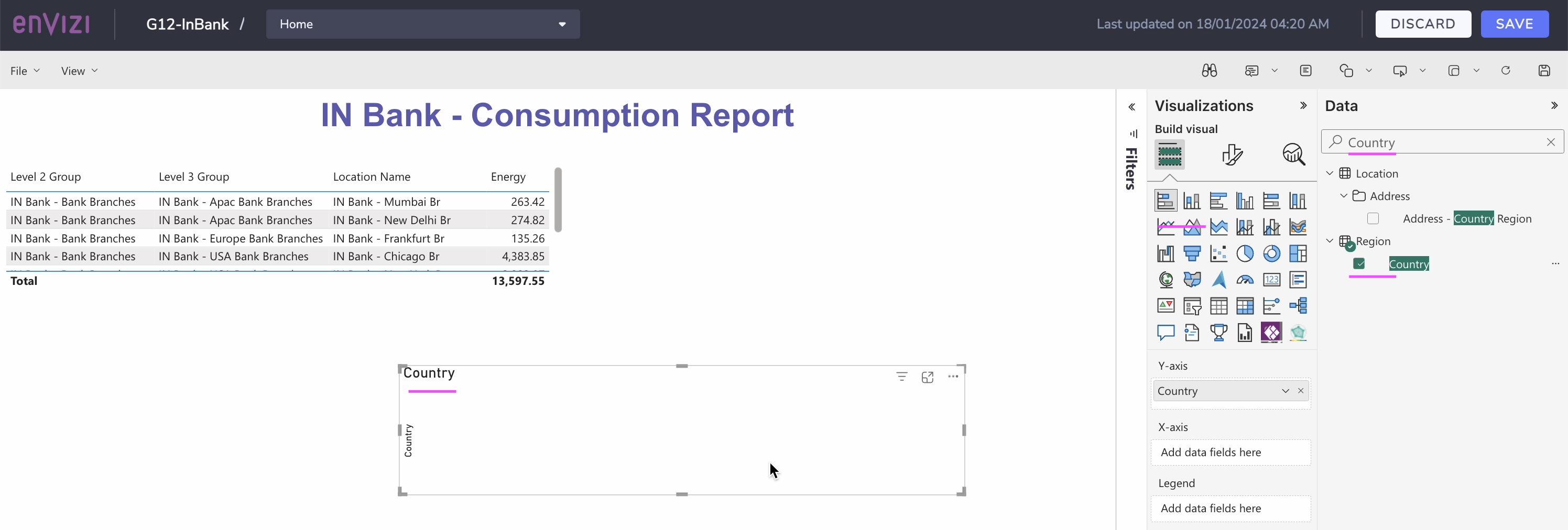 Create custom PowerReports in Envizi - IBM Developer
