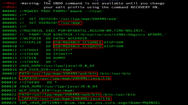 Setting Up And Using The Ibm Mq Console On Z Os Ibm Developer