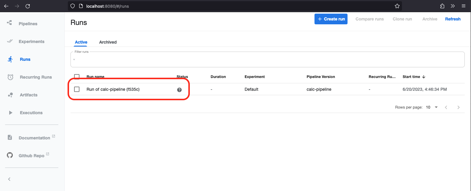 Compose And Run A Simple Ml Pipeline Using Kubeflow Pipelines Ibm Developer