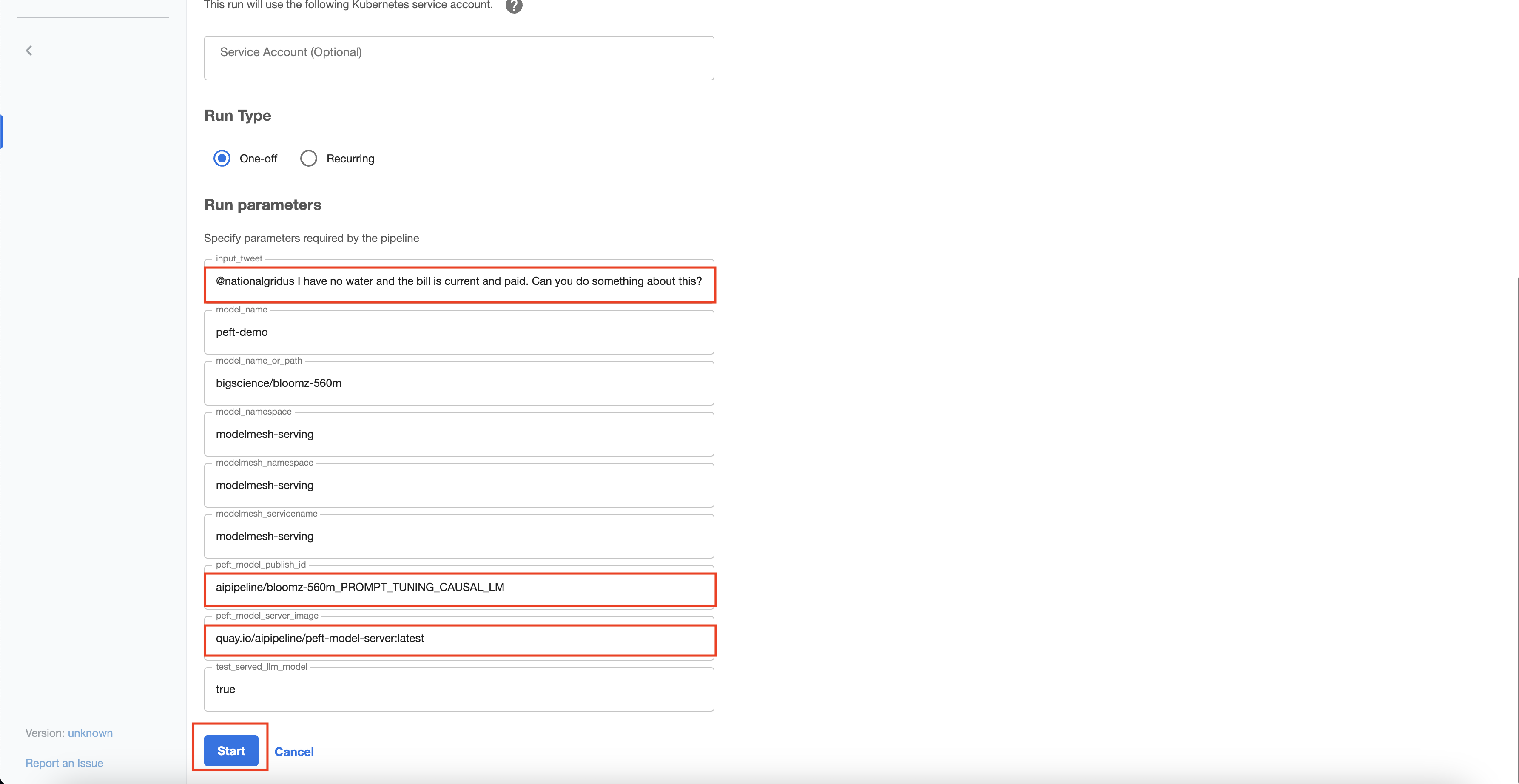 Serve Large Language Models Llms With Custom Prompt Tuning Configuration Using Kubeflow