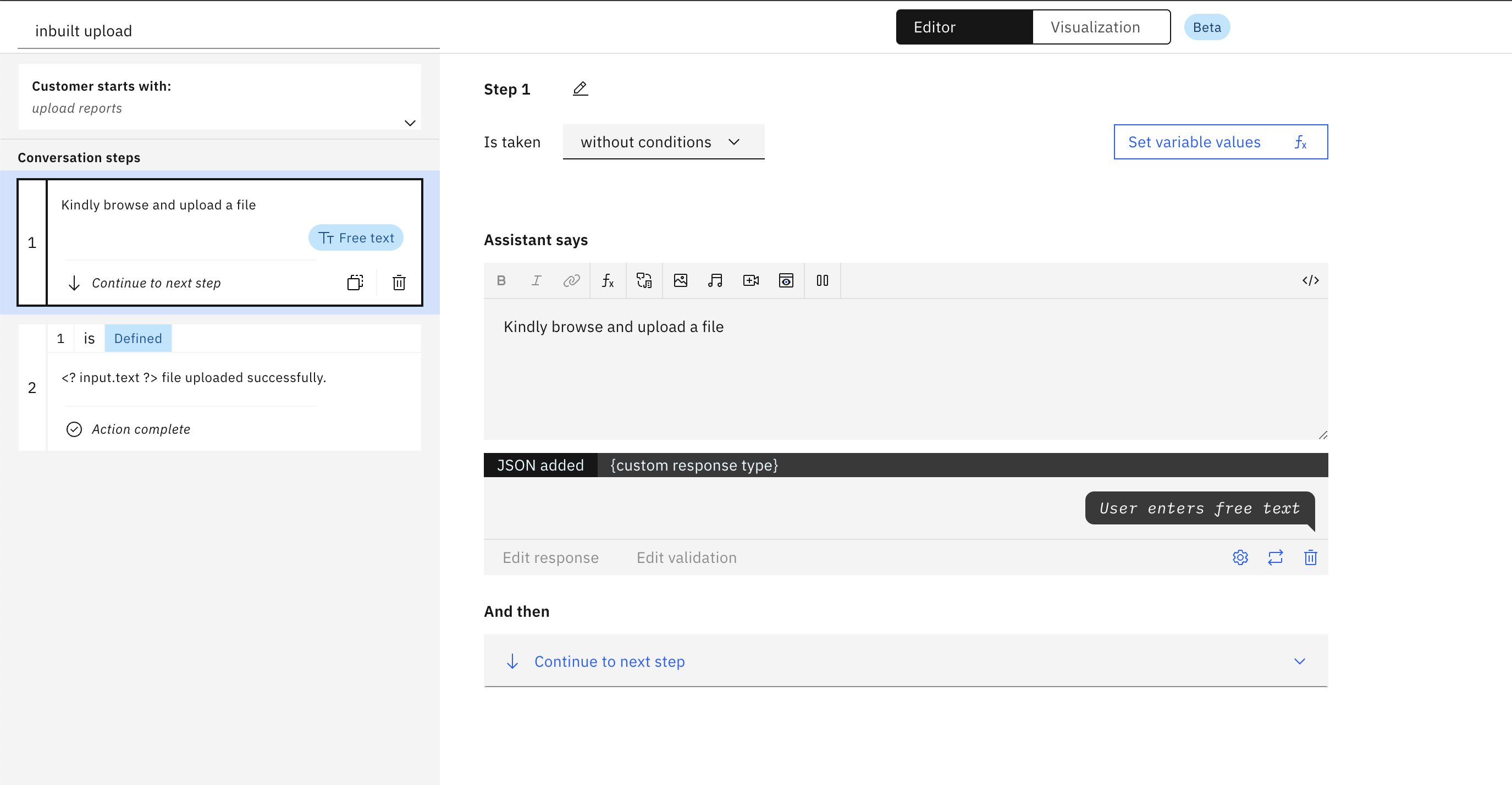 Enable A File Upload Capability Within Your Watsonx Assistant Web Chat Ibm Developer