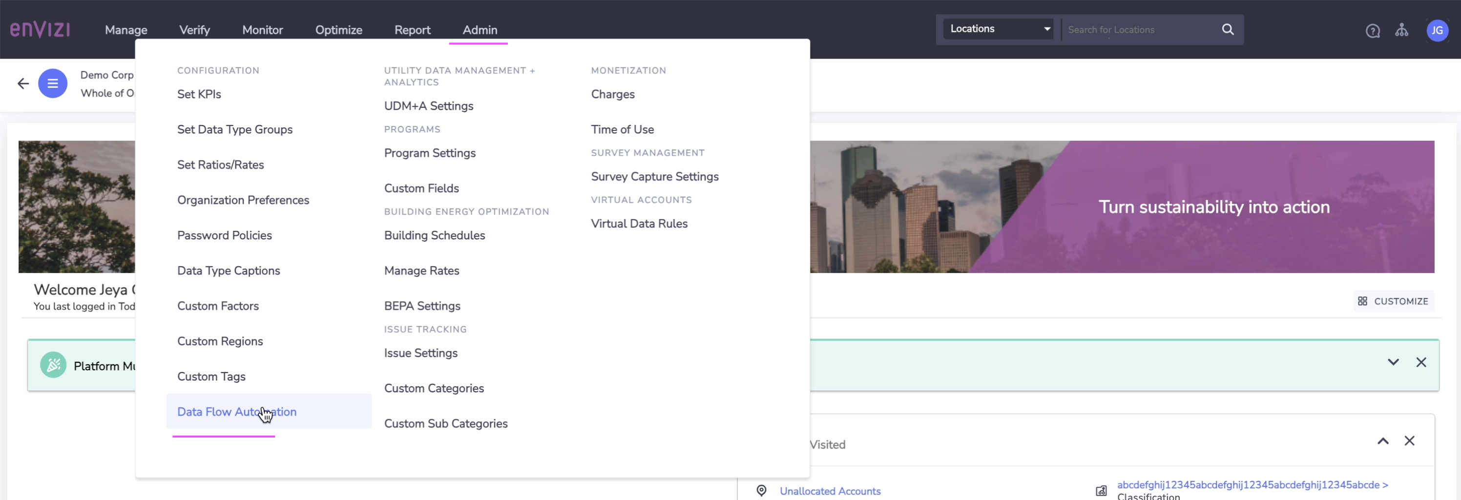 Dataflow Automation For Sending Udc Excel To Aws S3 Bucket In Envizi