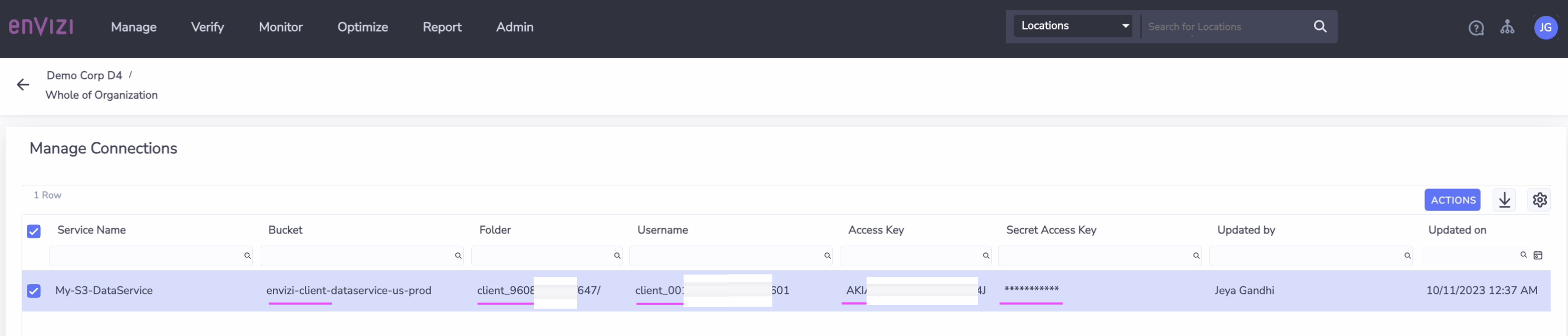 Dataflow Automation For Sending Udc Excel To Aws S3 Bucket In Envizi