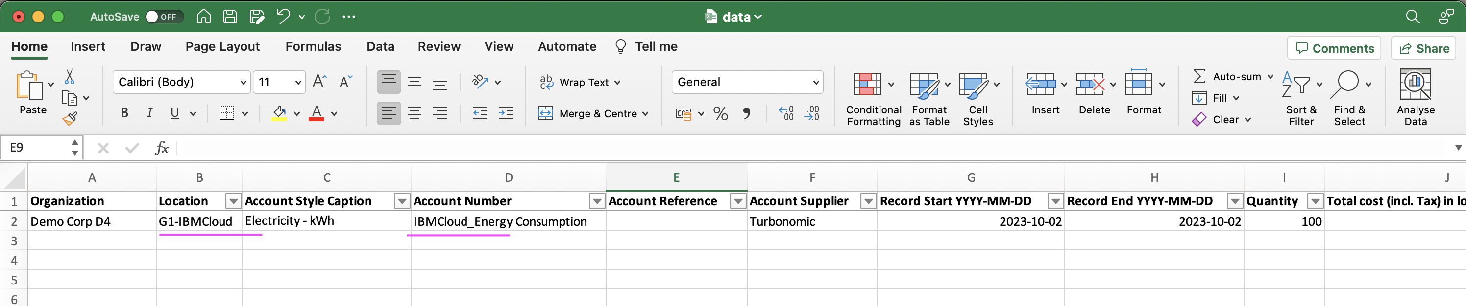 Dataflow Automation For Sending Udc Excel To Aws S3 Bucket In Envizi