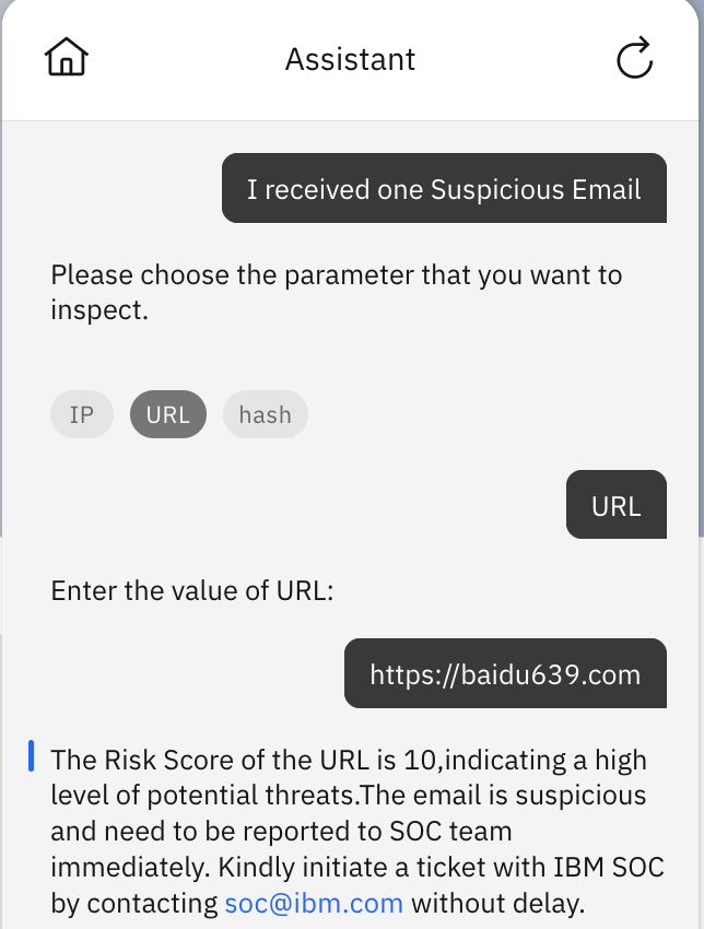 Protect against phishing emails using watsonx Assistant and the IBM ...
