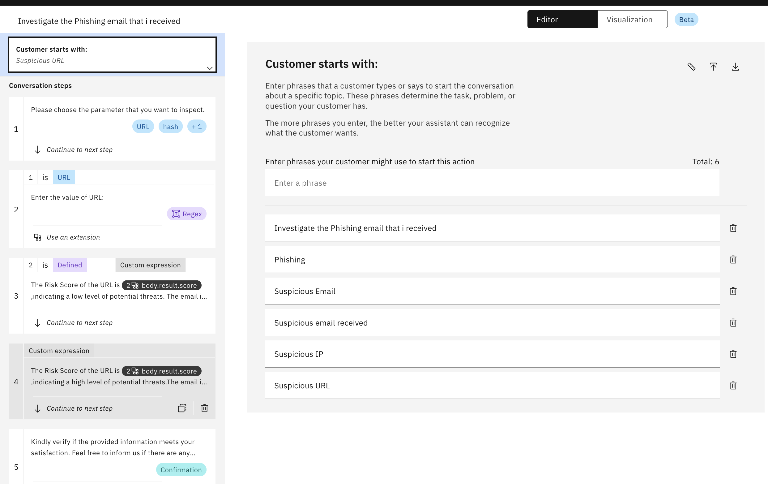 Protect against phishing emails using watsonx Assistant and the IBM ...