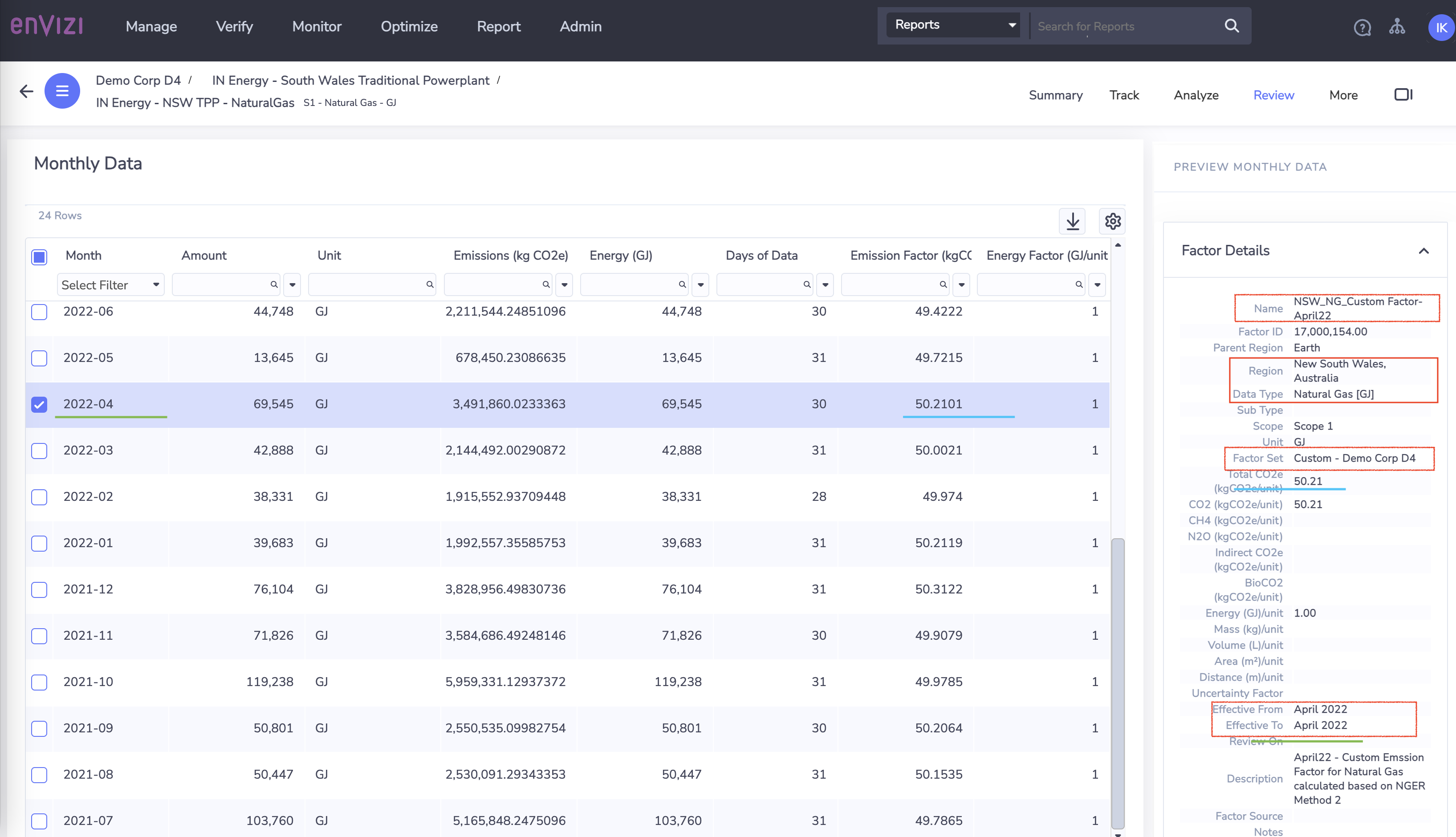 Emission factors management in IBM Envizi - IBM Developer