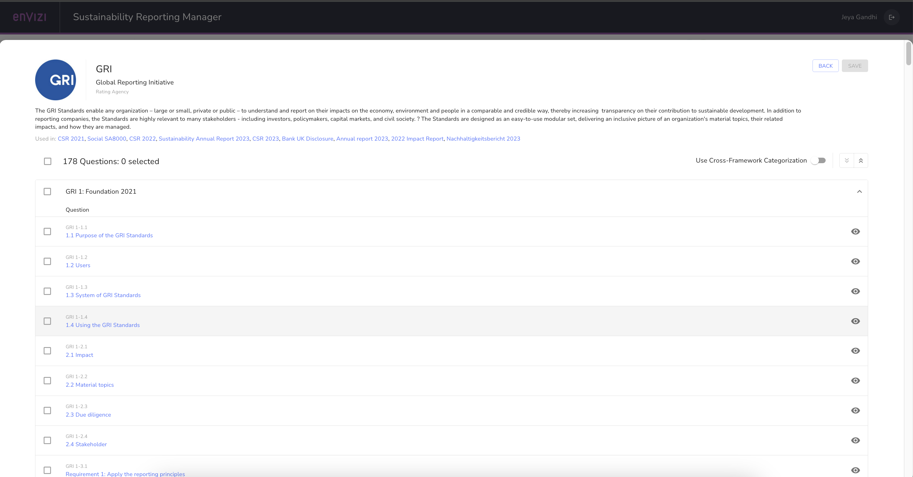 Esg Reporting Framework With Ibm Envizi Ibm Developer