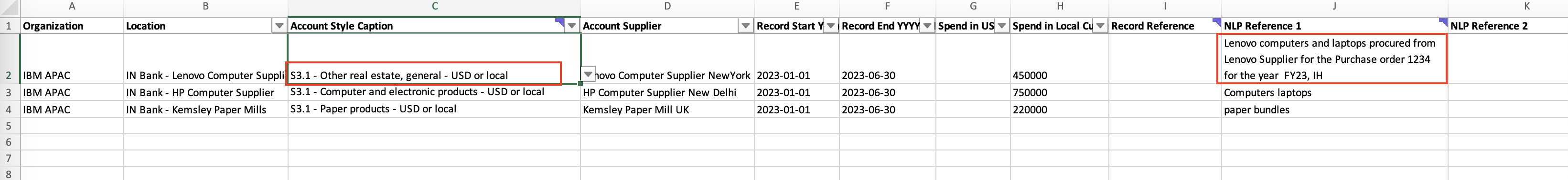 Scope 3 emissions data categorization with AI Assist in IBM Envizi ...
