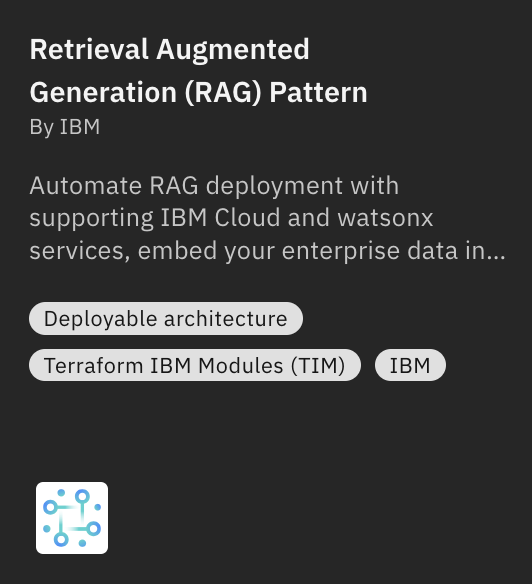 Accelerating Gen Ai On Ibm Cloud Deployable Architectures Ibm Developer 4948