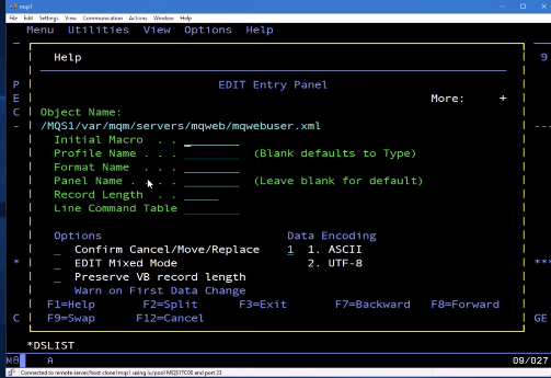 Setting Up And Using The Ibm Mq Console On Zos Ibm Developer