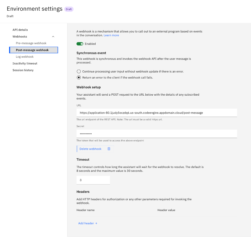 Maintain a watsonx Assistant conversation context across multiple channels - IBM Developer