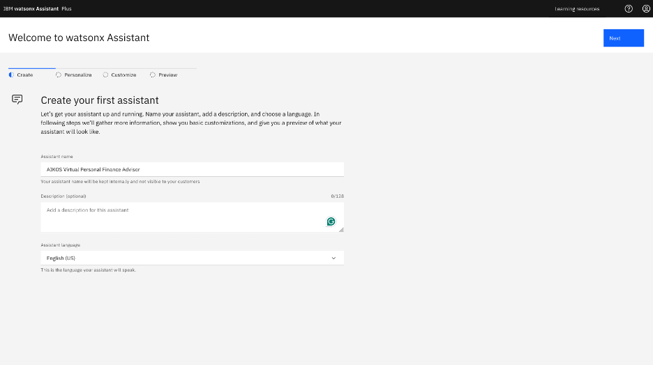 Build a virtual personal finance advisor with generative AI - IBM Developer