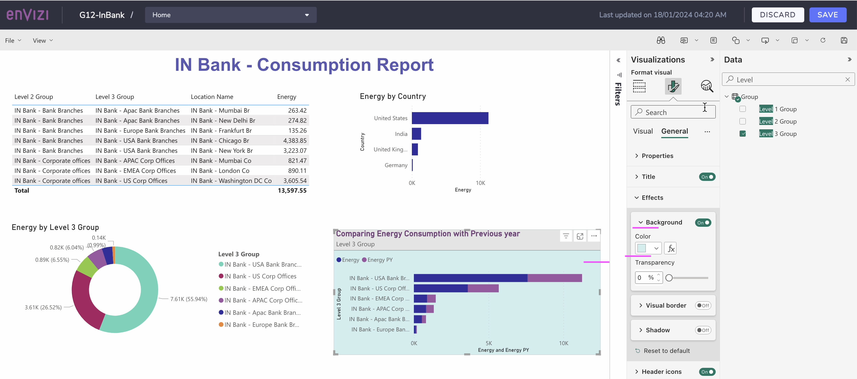 Create Custom Powerreports In Envizi Ibm Developer