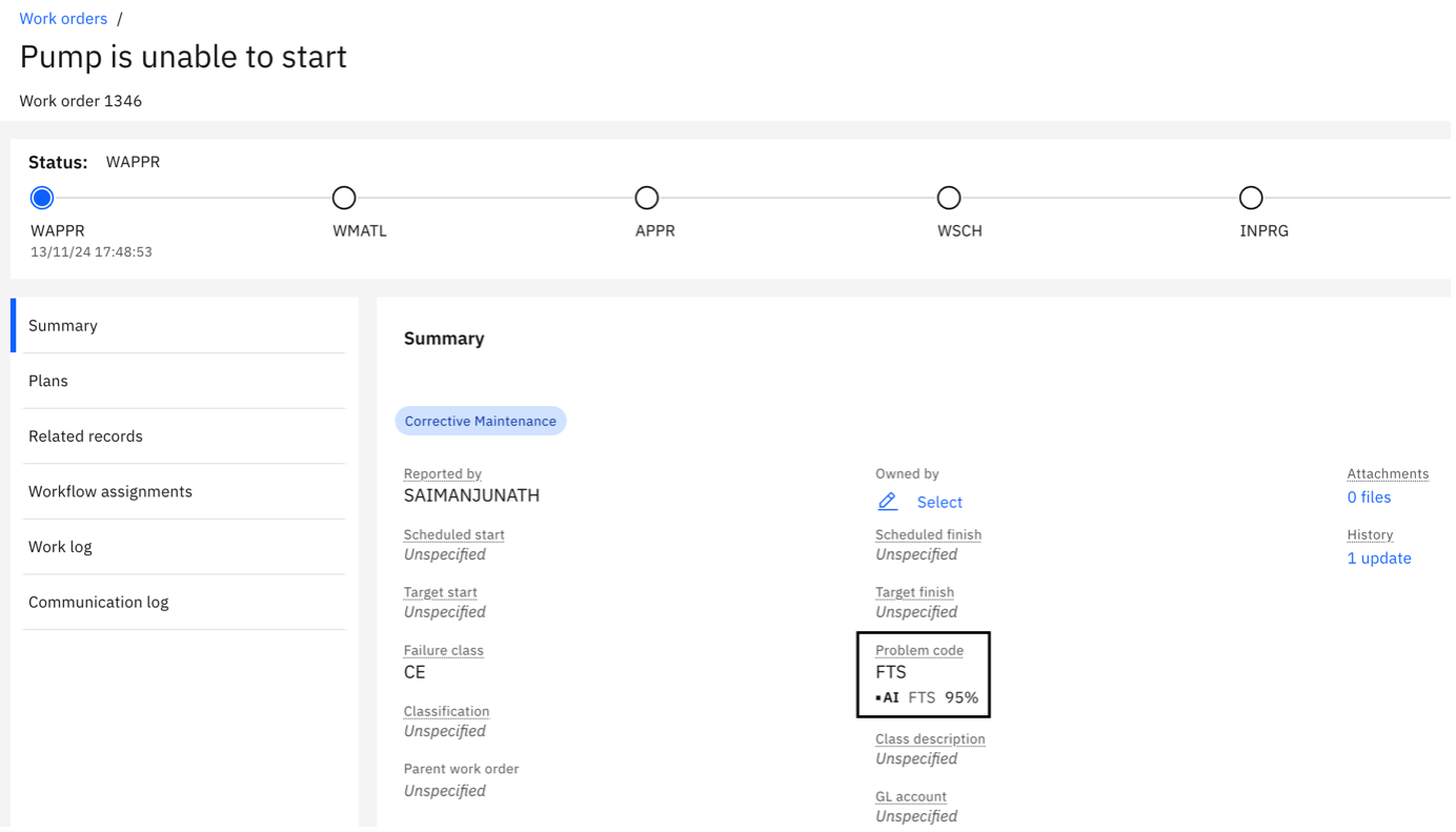 Enabling AI-driven work order intelligence in Maximo using AI Broker ...