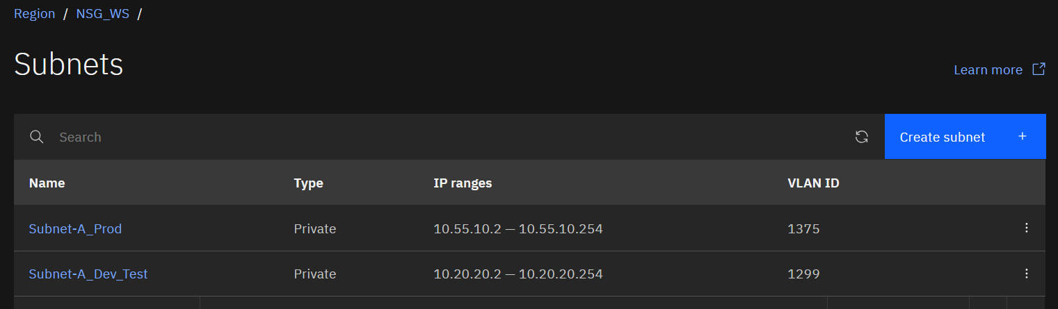 IBM Power Virtual Server network security and address groups - IBM ...