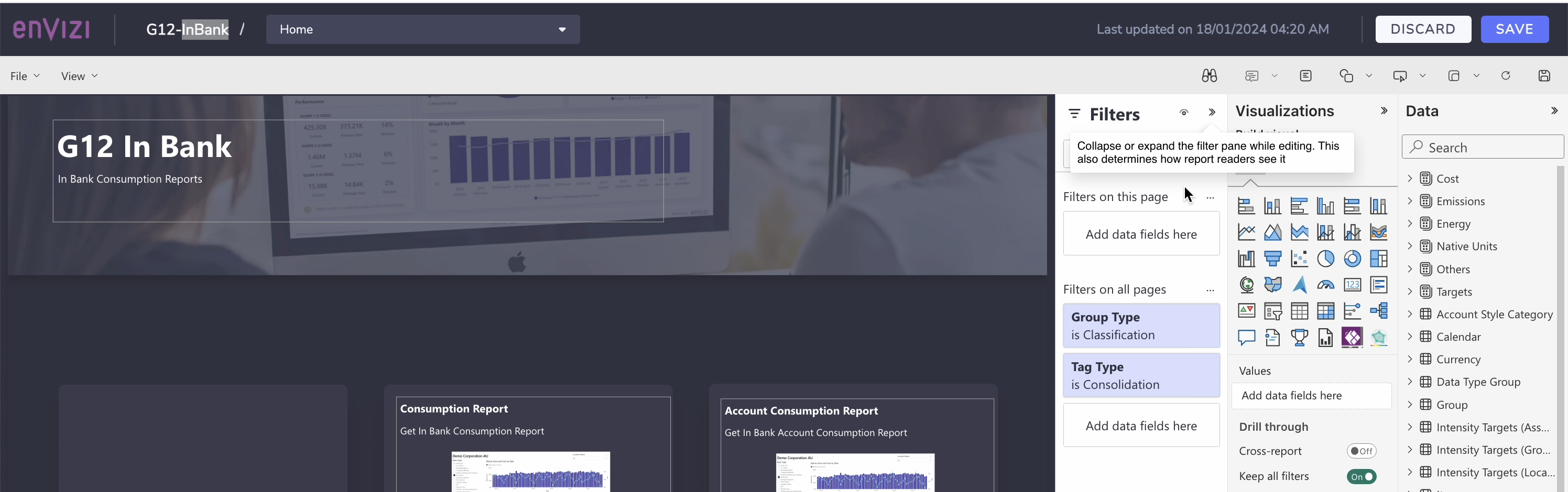 Create Custom Powerreports In Envizi Ibm Developer