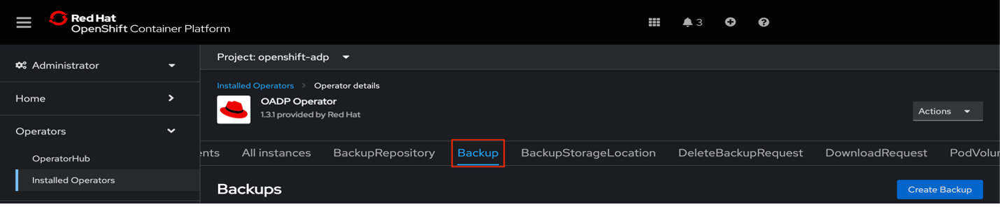 Backup And Restore Red Hat Openshift Cluster Applications With Oadp Ibm Developer