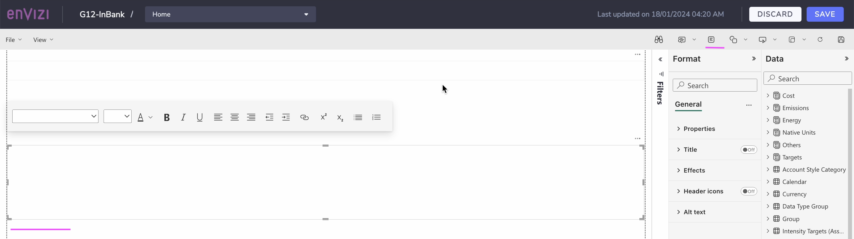 Create Custom Powerreports In Envizi Ibm Developer