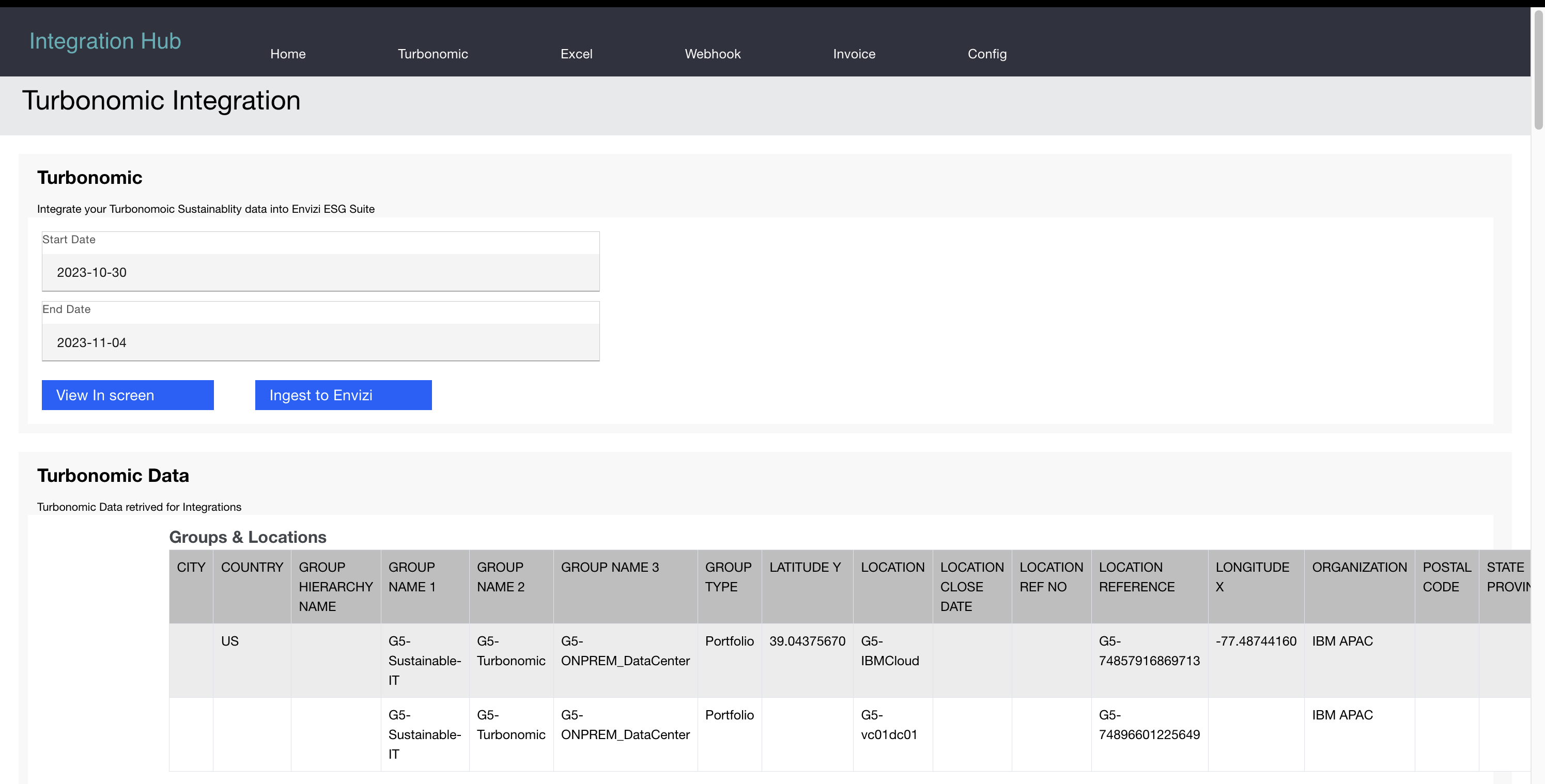Integrate Your Esg Data Into Envizi Using Integration Hub Ibm Developer