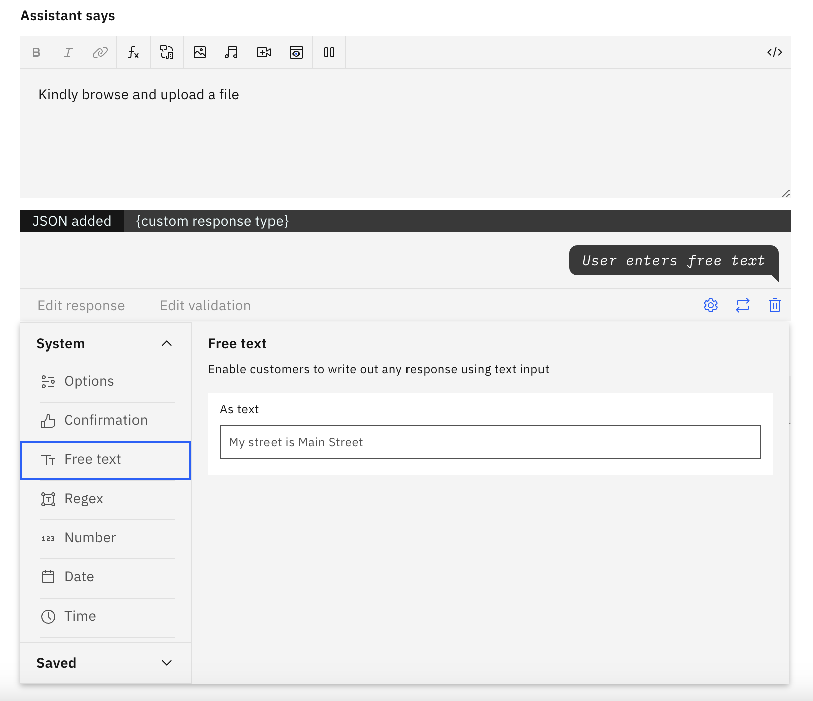 Enable a file upload capability within your watsonx Assistant web chat - IBM Developer