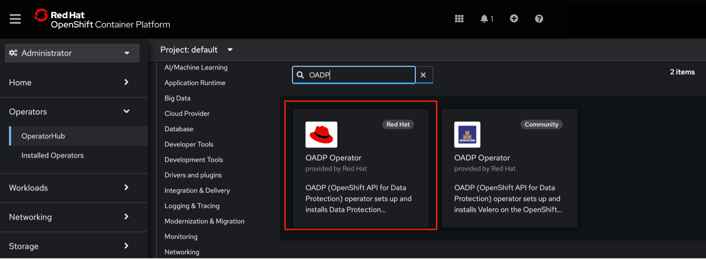 Backup And Restore Red Hat Openshift Cluster Applications With Oadp Ibm Developer
