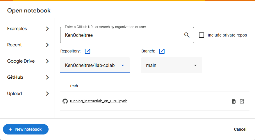 Running Instructlab In A Jupyter Notebook On Colab With A Gpu Ibm Developer
