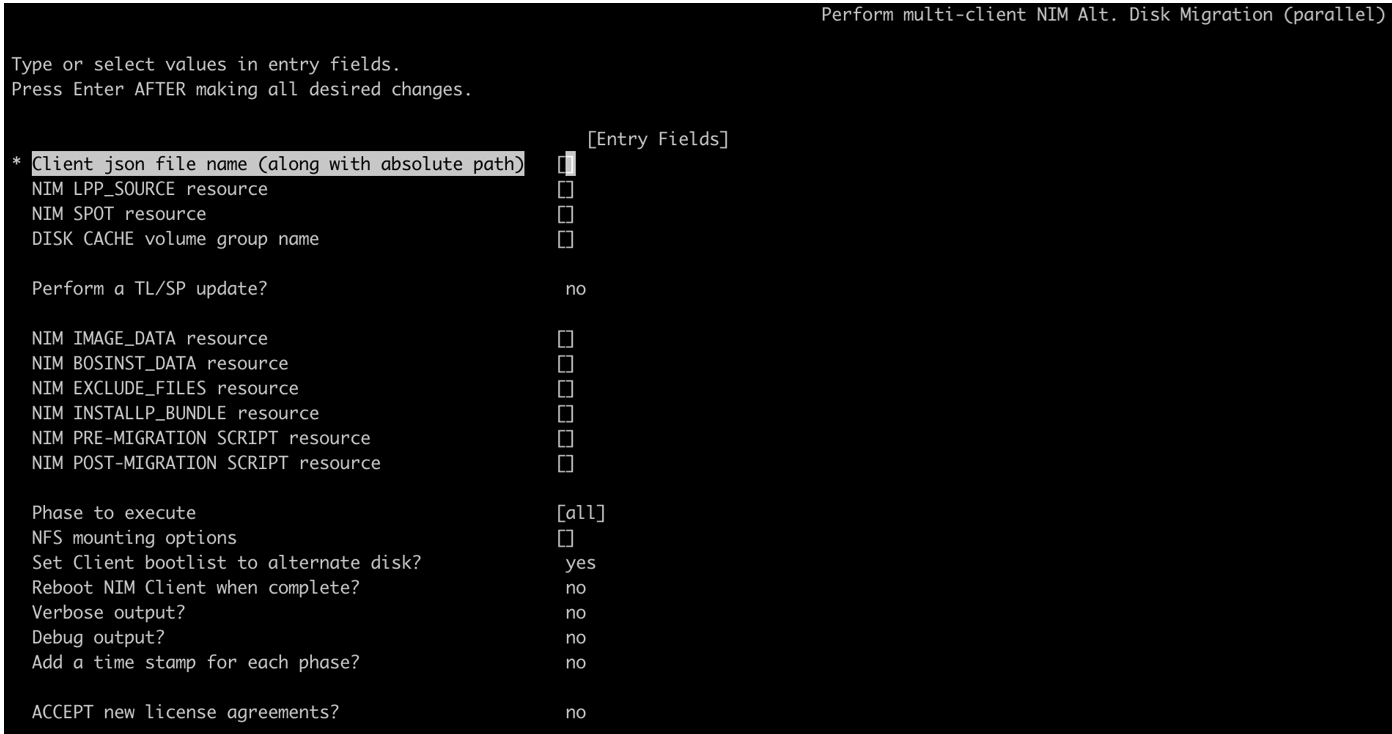 Migrate Network Installation Manager (NIM) clients concurrently using ...