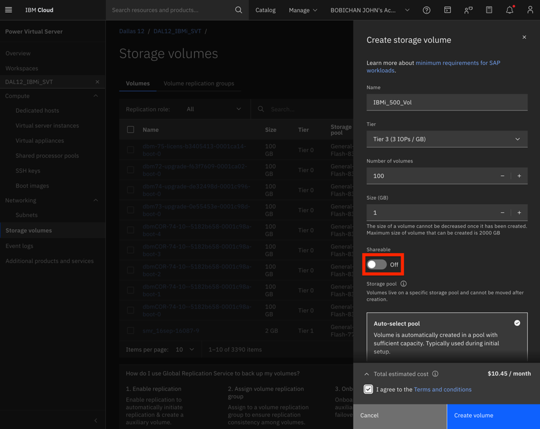IBM Power Virtual Server 500 volumes support for IBM i virtual machines - IBM Developer