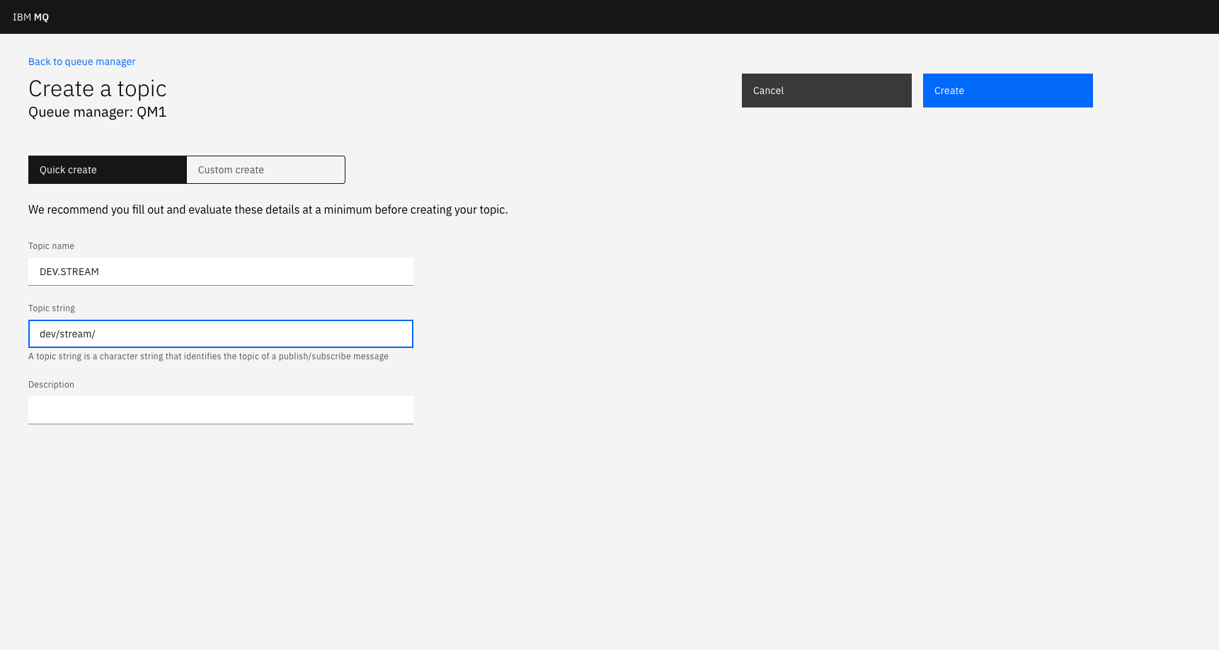 Streaming messages to topics using alias queues - IBM Developer