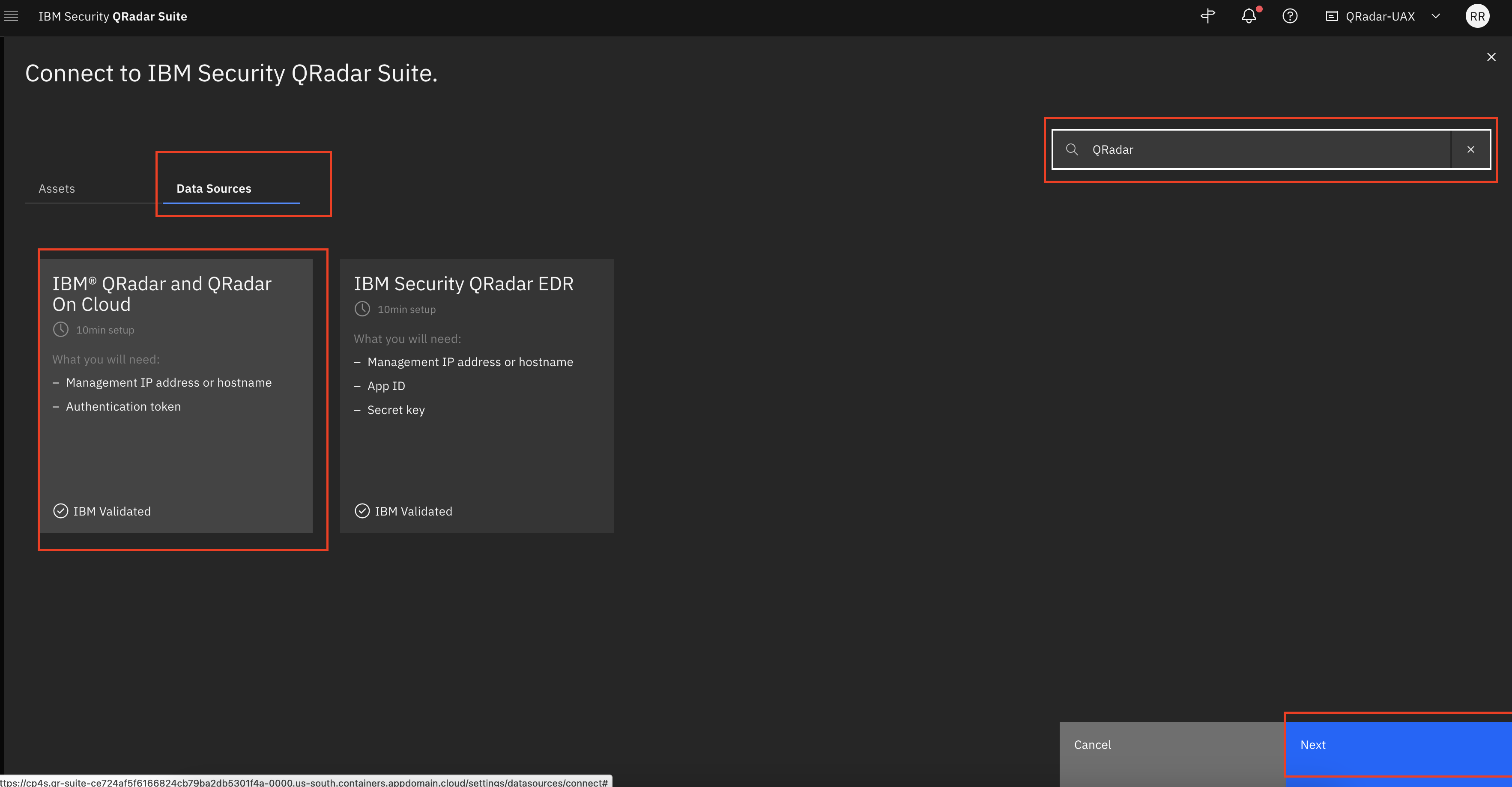 Integrate QRadar SIEM with UAX - IBM Developer