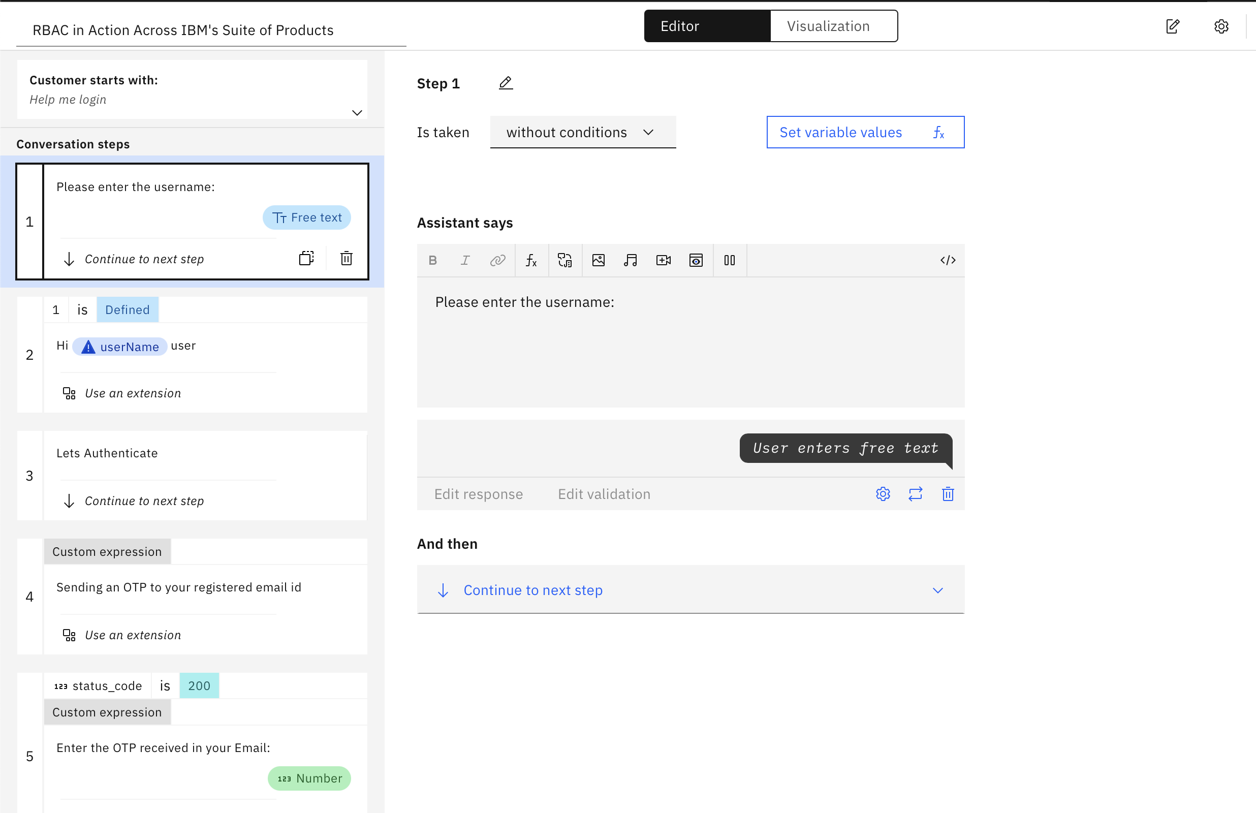 Secure Your Chatbot Experience With Ibm Security Verify Ibm Developer