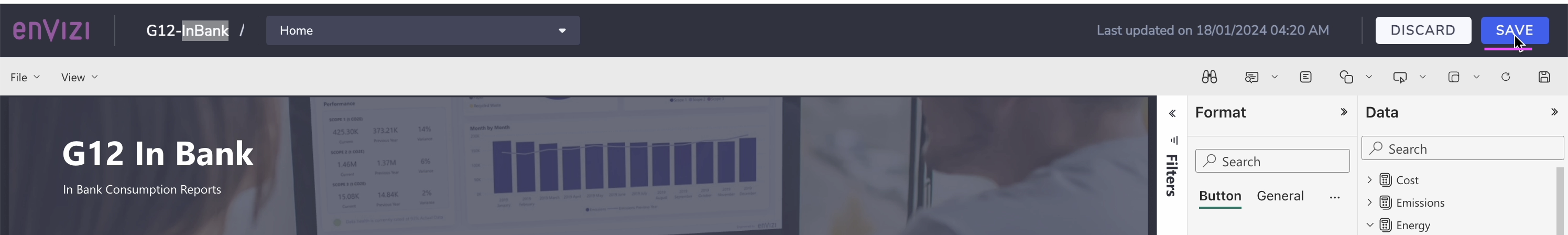 Create Custom Powerreports In Envizi Ibm Developer