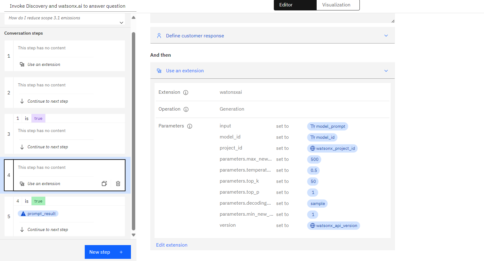 Building a supply chain sustainability advisor using watsonx.ai and IBM ...
