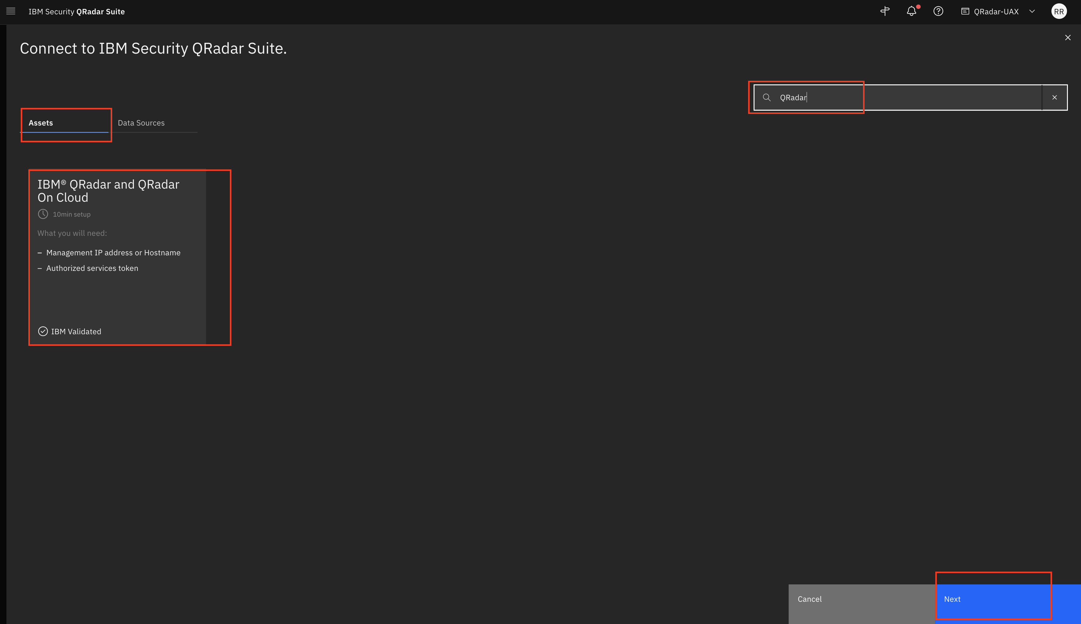 Integrate QRadar SIEM with UAX - IBM Developer