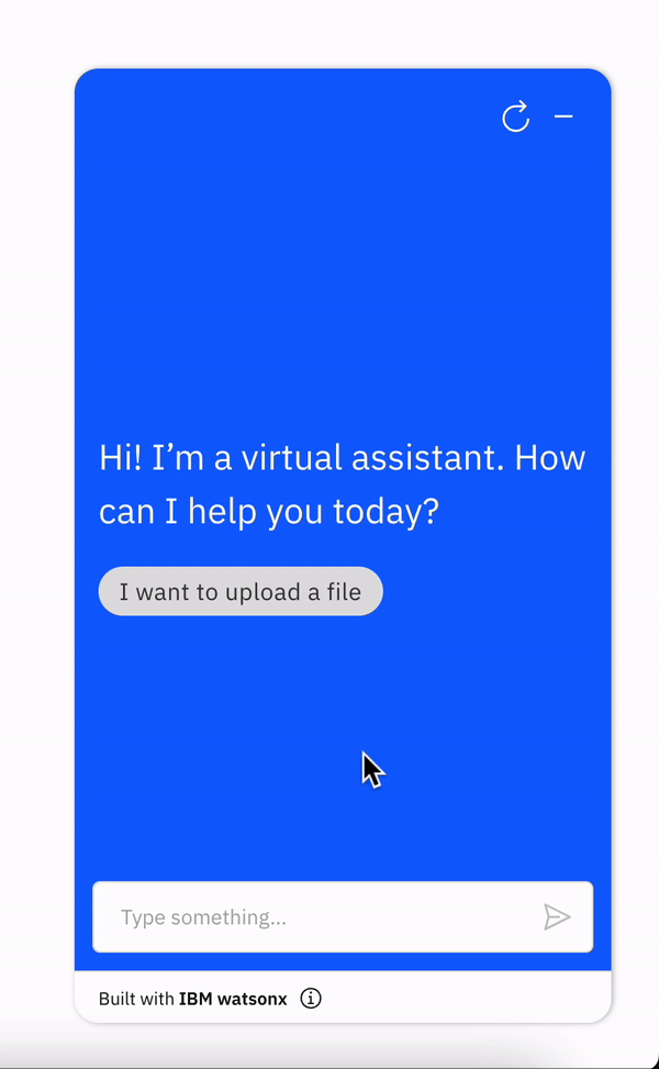 Enable A File Upload Capability Within Your Watsonx Assistant Web Chat Ibm Developer