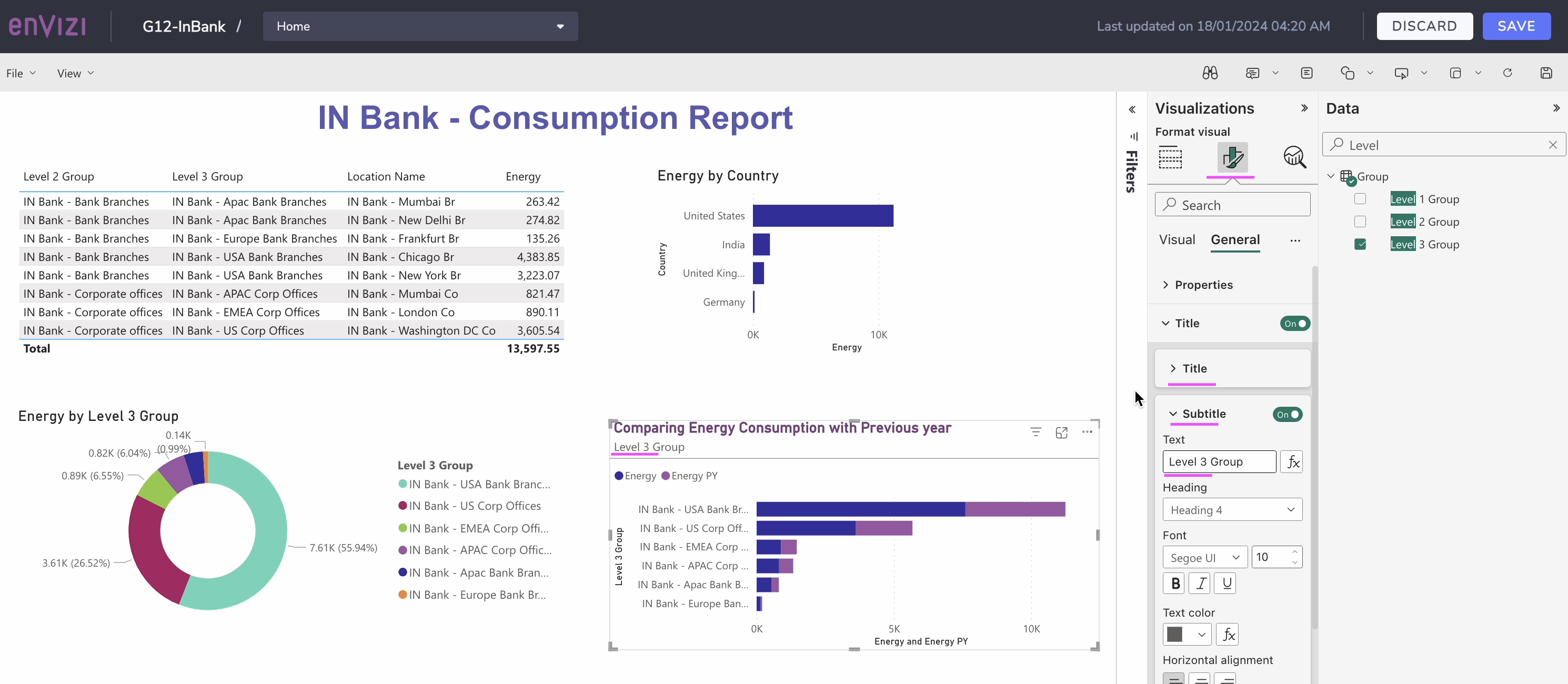 Create Custom Powerreports In Envizi Ibm Developer