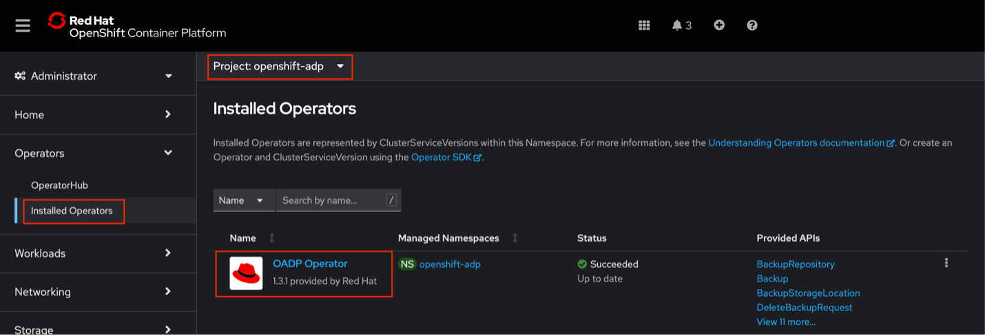 Backup And Restore Red Hat Openshift Cluster Applications With Oadp Ibm Developer