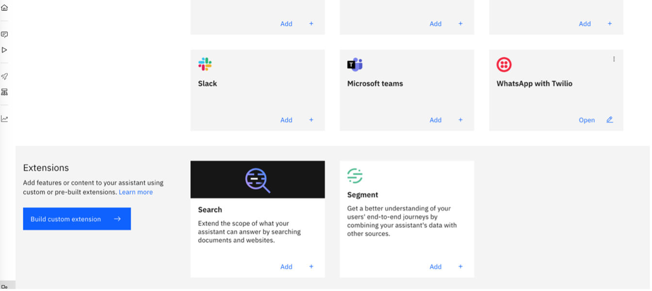Maintain a watsonx Assistant conversation context across multiple ... Maintain a watsonx Assistant conversation context across multiple ...