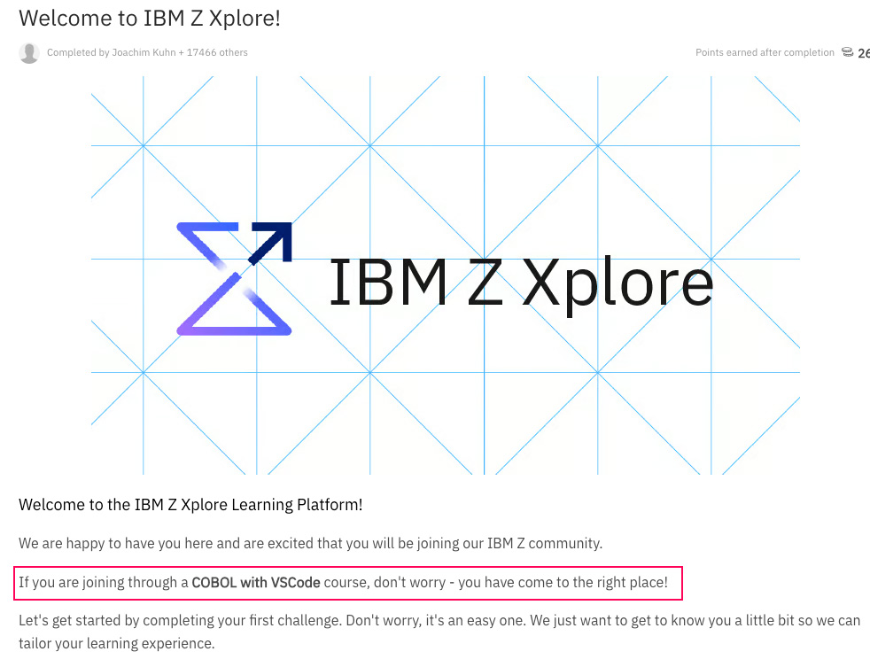 Exciting New User Experience The Cobol Programming Course Open Mainframe Project Webinar Q2