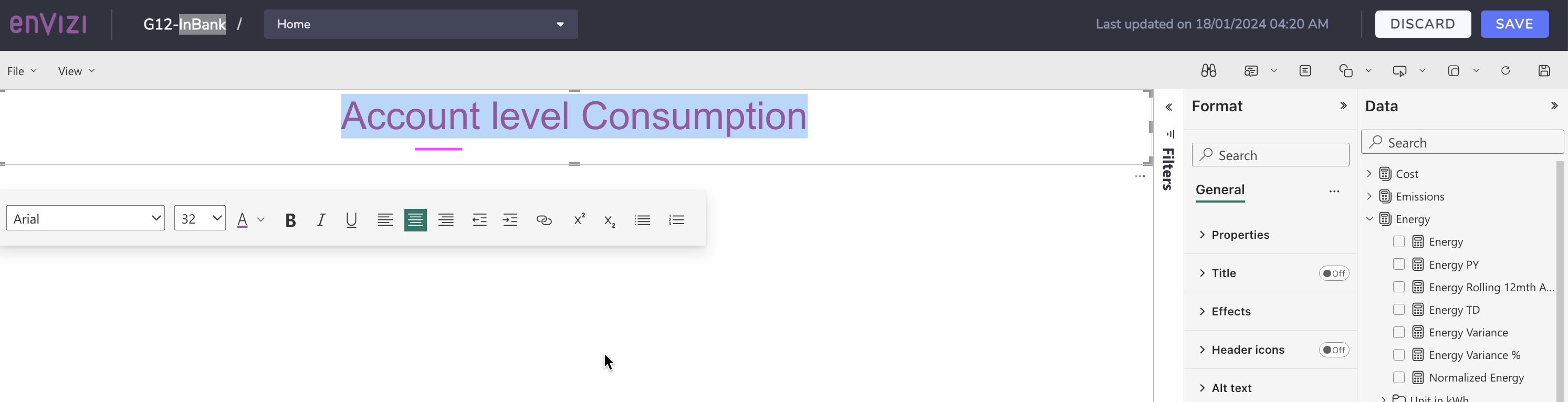Create Custom Powerreports In Envizi Ibm Developer