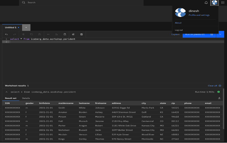 Data Privacy Using Watsonxdata With Ibm Knowledge Catalog Ibm Developer