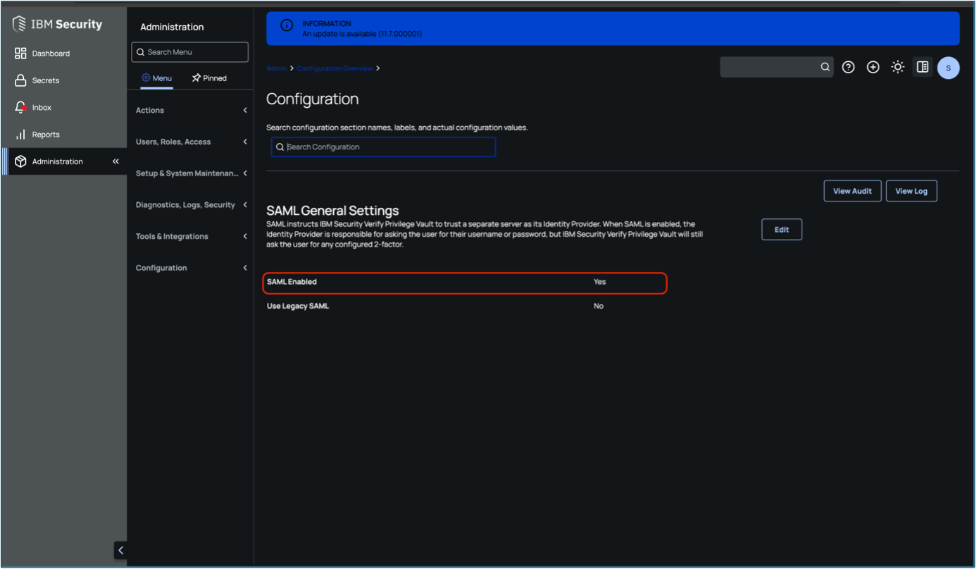 Secure IBM Security Verify Privilege Vault with SSO - IBM Developer
